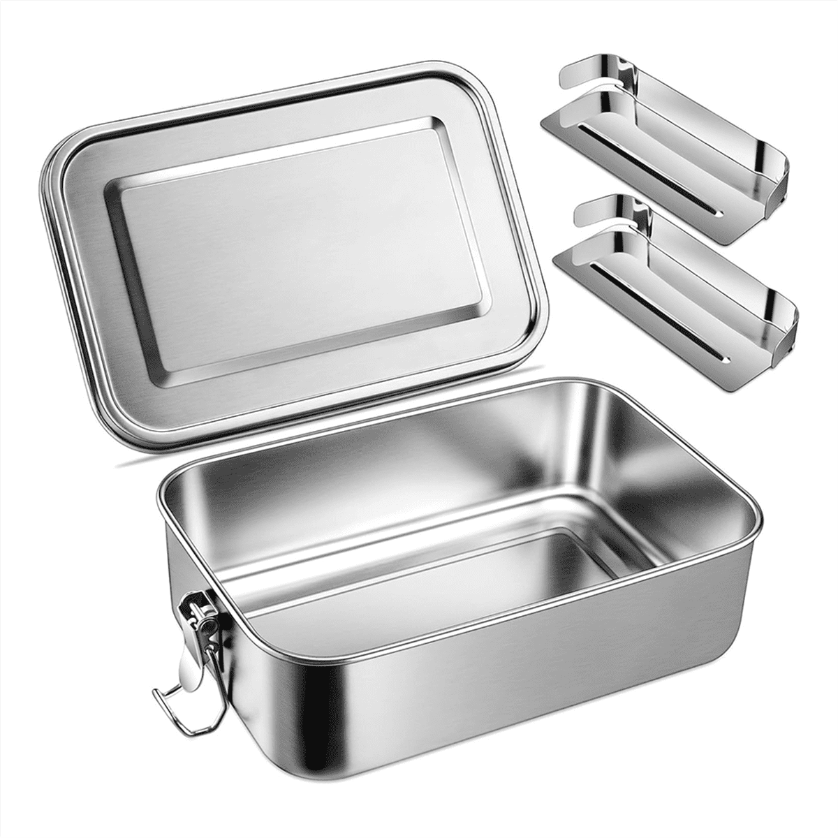 Click here for Unbranded 47oz Bento Box  Stainless Steel Lunch Bo... prices