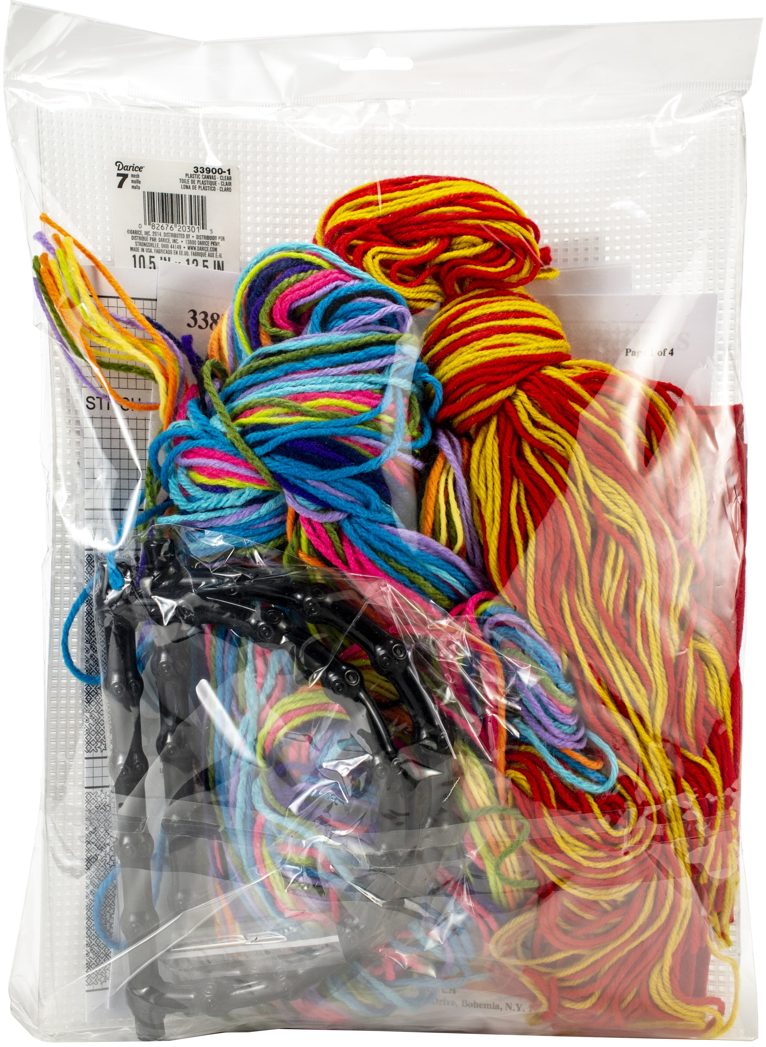 Design Works Plastic Canvas Tote Bag Kit 13"X10"X3"-Floral - Walmart ...