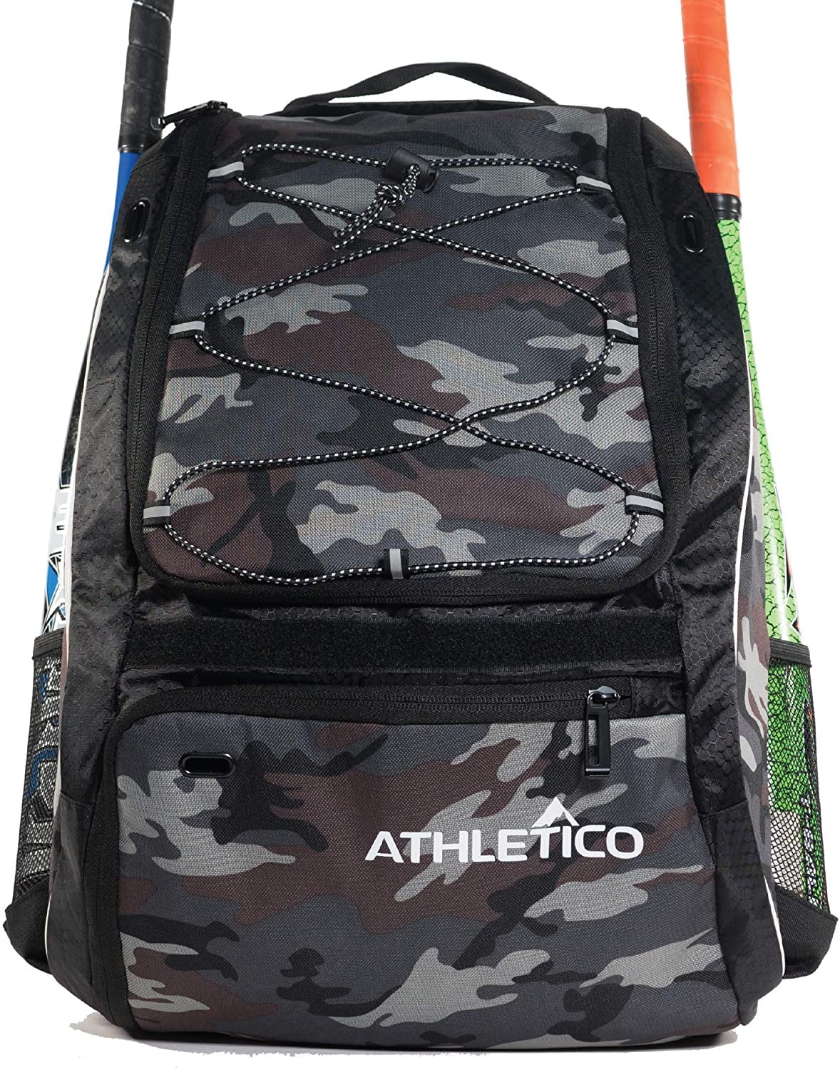 Athletico Baseball Bat Bag - Backpack for Baseball, T-Ball & Softball ...