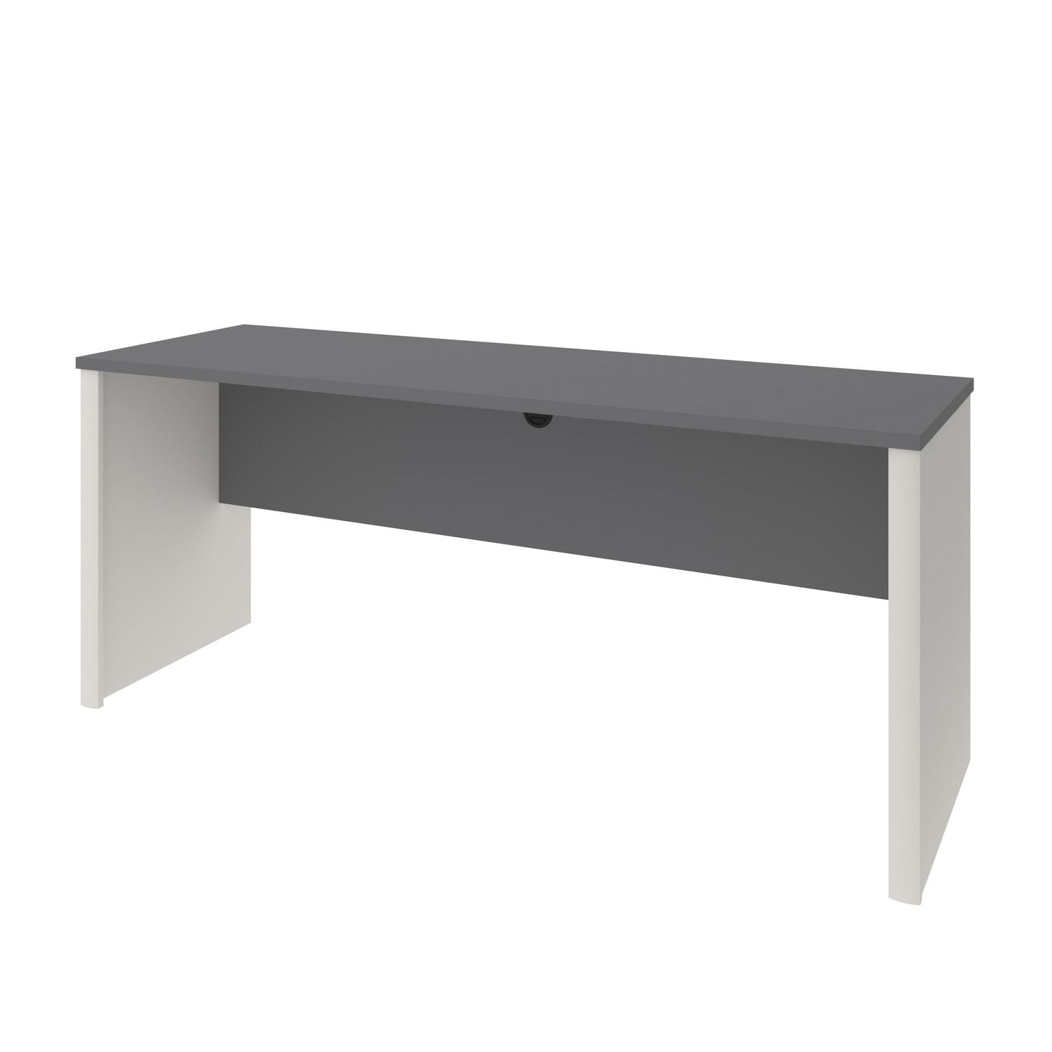 Click here for Bestar Connexion 72w Narrow Desk Shell In Slate &... prices