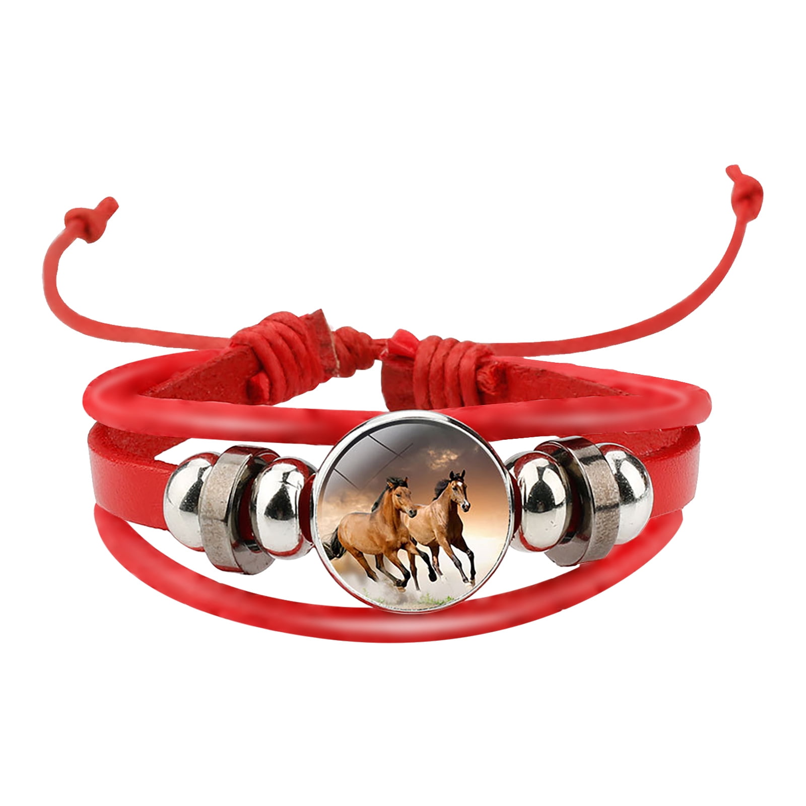 Click here for Riforla Colorful Cowhide Cartoon Horse Pattern Han... prices