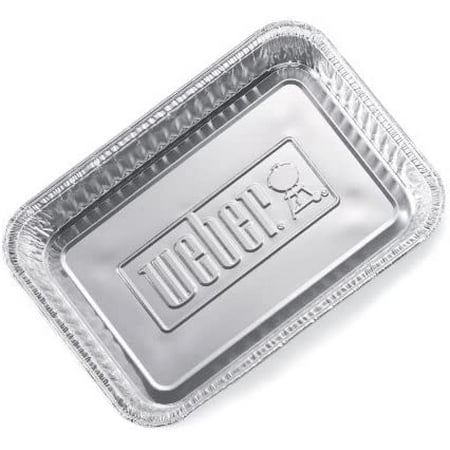 Weber Small Drip Pans Aluminum 8.5" X 6" - Pack of 10 | Walmart Canada