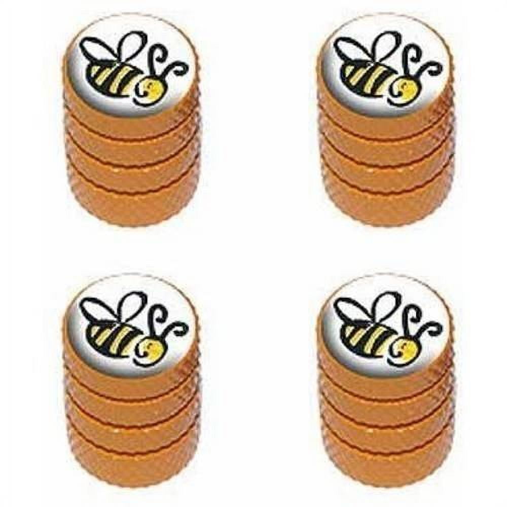 Bumble Bee Tire Rim Wheel Aluminum Valve Stem Caps, Multiple Colors ...