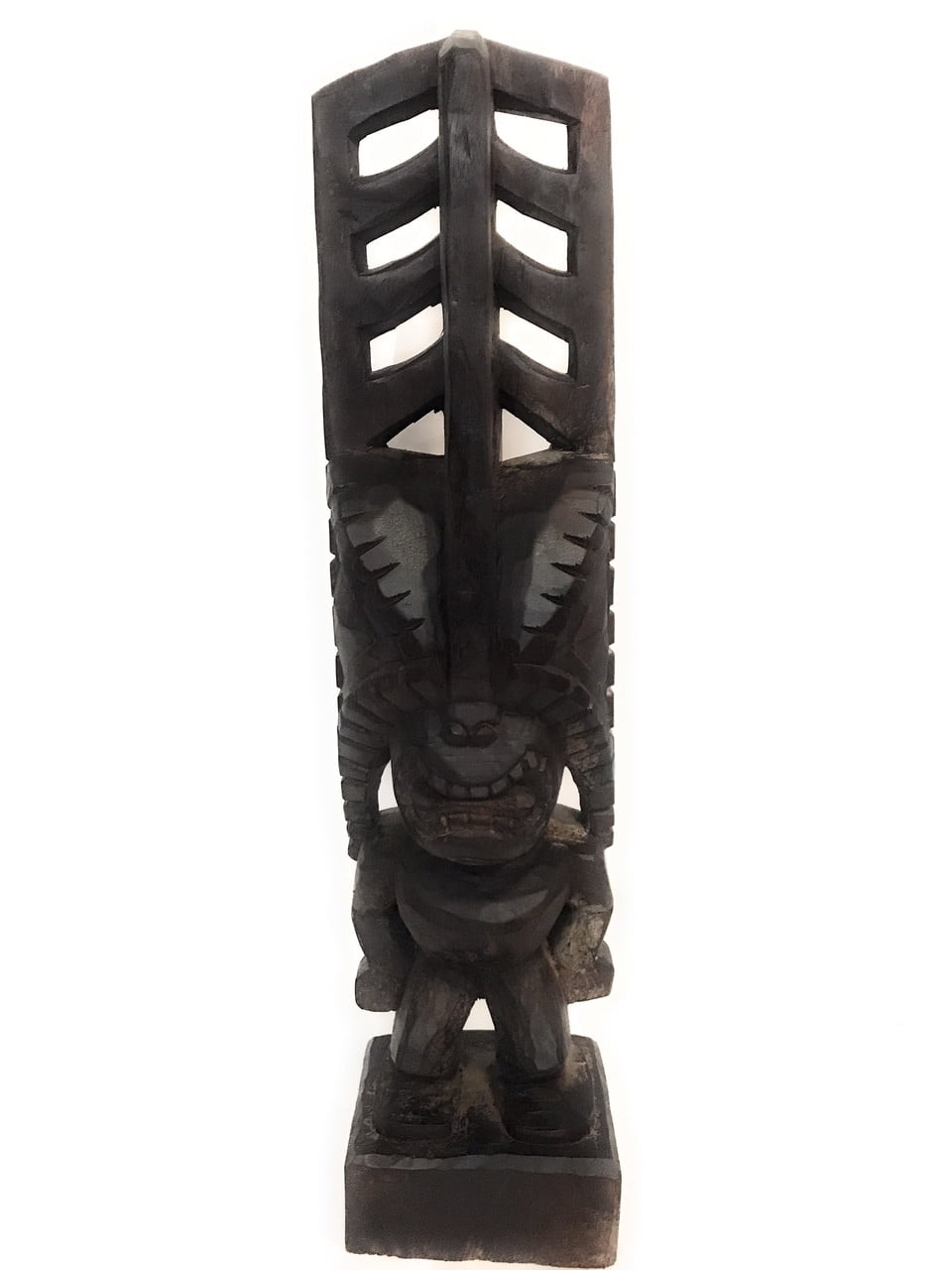 Tiki Akua 24" - Walnut Stain - Hawaii Museum Replica | #yda1101760b ...