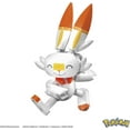 Free Shipping! MEGA Pokemon Building Toy Kit Scorbunny with 15 Pieces ...