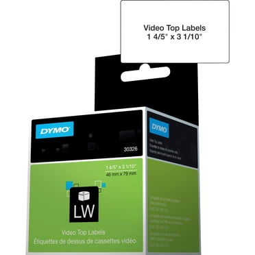DYMO LabelWriter Multipurpose Labels, 1 x 2 1/8, White, 500 Labels/Roll ...