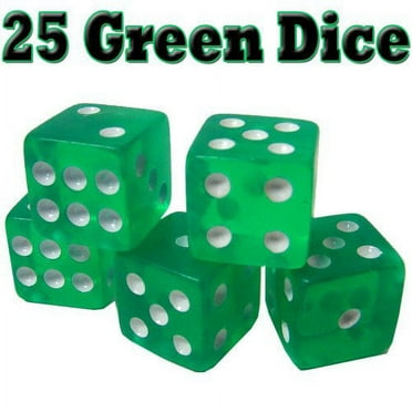 50 or 100 Pack of Bulk Six Sided Dice|D6 Standard 16mm|Great for Board ...