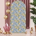 Arch Backdrop 6.6 Ft, Lemon Tree Birds Spandex Stretch Fitted Arch ...