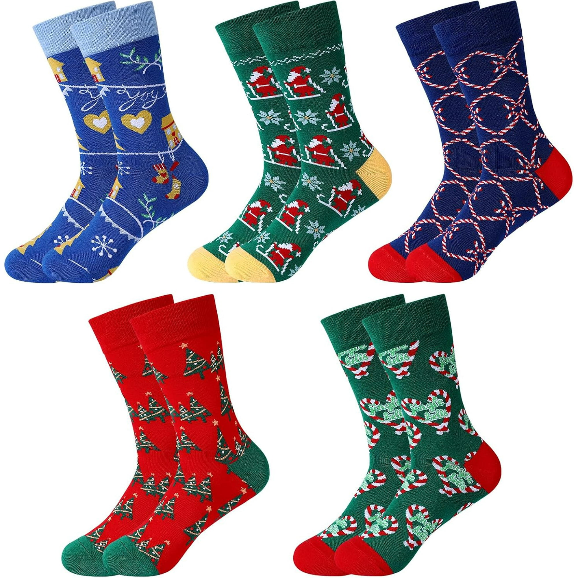 Click here for Salafire 5 Pairs Christmas Socks  Christmas Novelt... prices