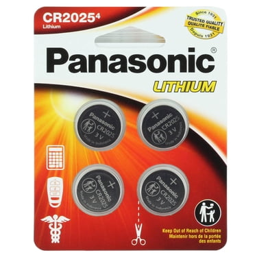 Panasonic CR2032 3V Lithium Coin Battery for Office Devices - Walmart ...