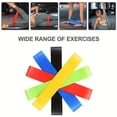 5-Pack Resistance Loop Exercise Band Exercise Bands for Home Fitness ...