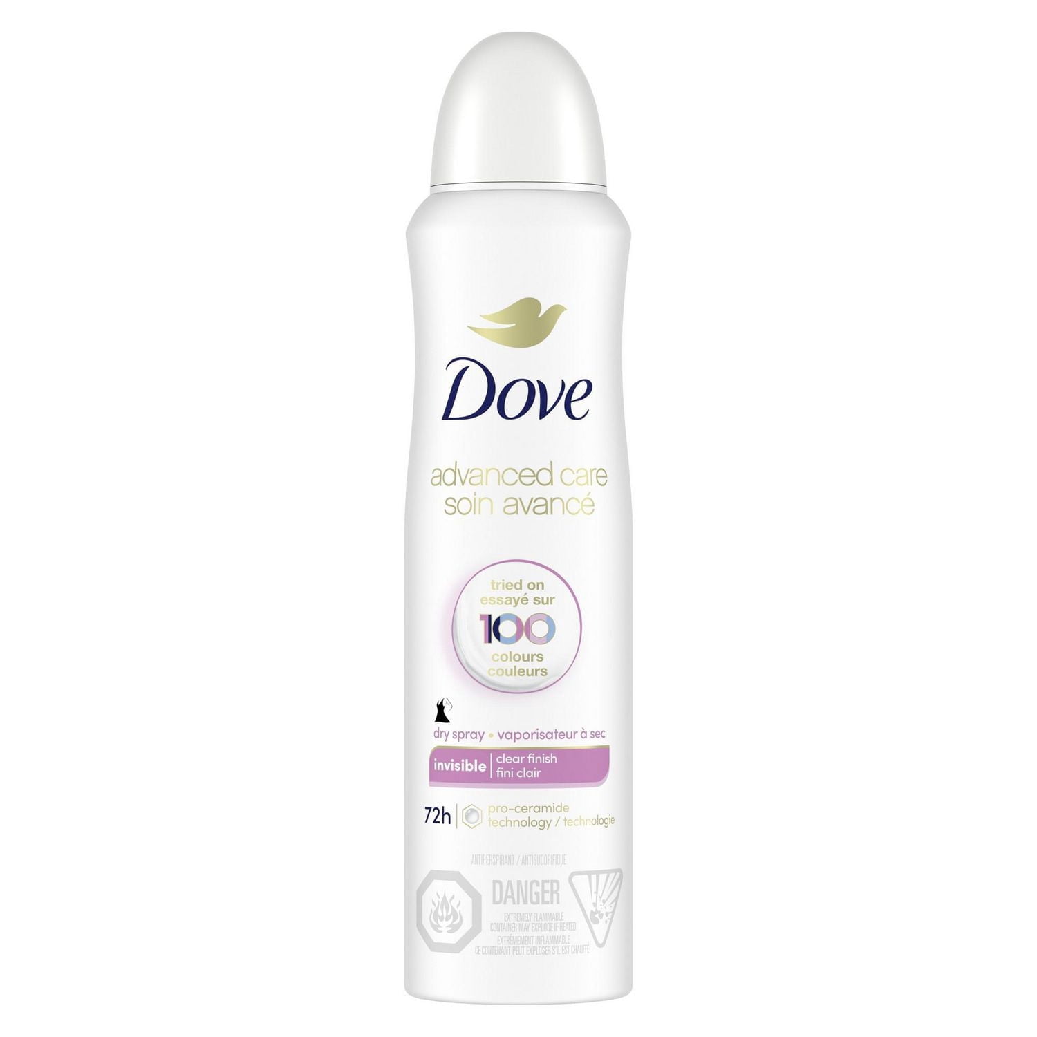 Click here for Dove Advanced Care Clear Finish Scent Dry Spray An... prices