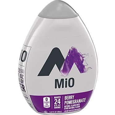 MiO Berry Grape Flavored Water Enhancer, Liquid Drink Drops, 1.62 fl oz ...