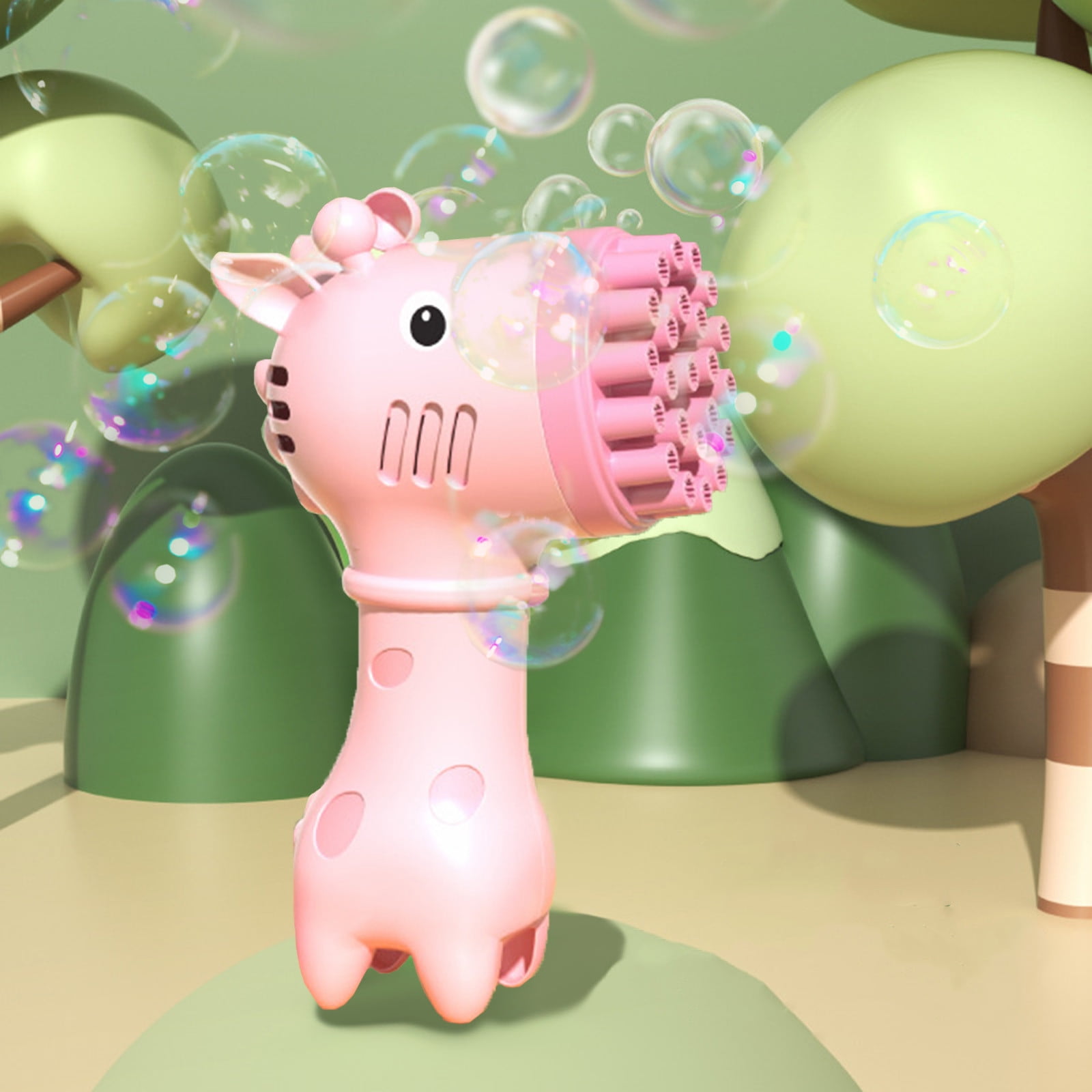 Click here for Yimwnyi Bubble Machine Giraffe Fan Gun With 50ml S... prices