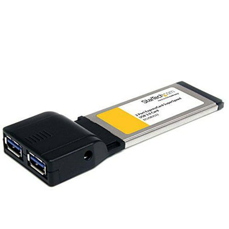 startech.com 2 port expresscard superspeed usb 3.0 card adapter with ...