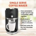 Café Valet Barista Single Serve Coffee Maker, Compatible with K-Cup ...
