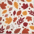 Serafina Home Autumn Thanksgiving Fall Vinyl Flannel Backed Tablecloth ...