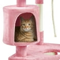 Topeakmart 79'' Multilevel Kitten Cute Cat Tree Tower with 2 Condos ...