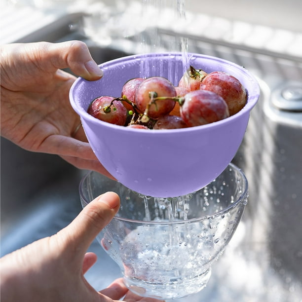 Vaidha Double-layer Dopamine Draining Basket For Household Use Lovely ...