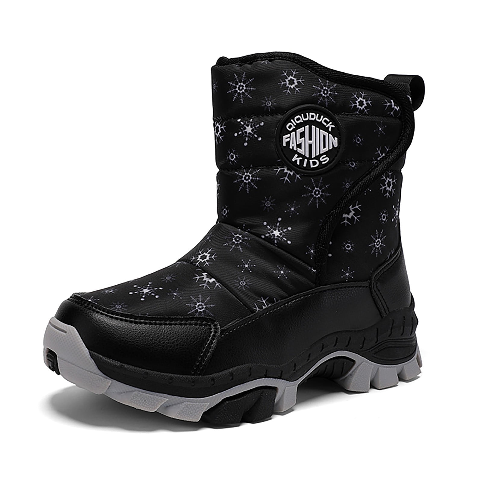 Click here for Yousnh Childrens Winter Solid Color Snow Boots For... prices