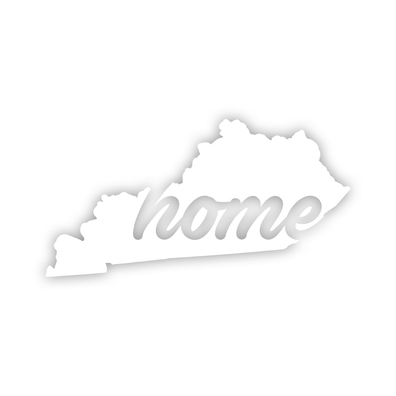 Kentucky Home Sticker Decal Die Cut - Self Adhesive Vinyl ...