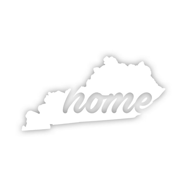 Kentucky Home Sticker Decal Die Cut - Self Adhesive Vinyl - Weatherproof - Made in USA - Many ...