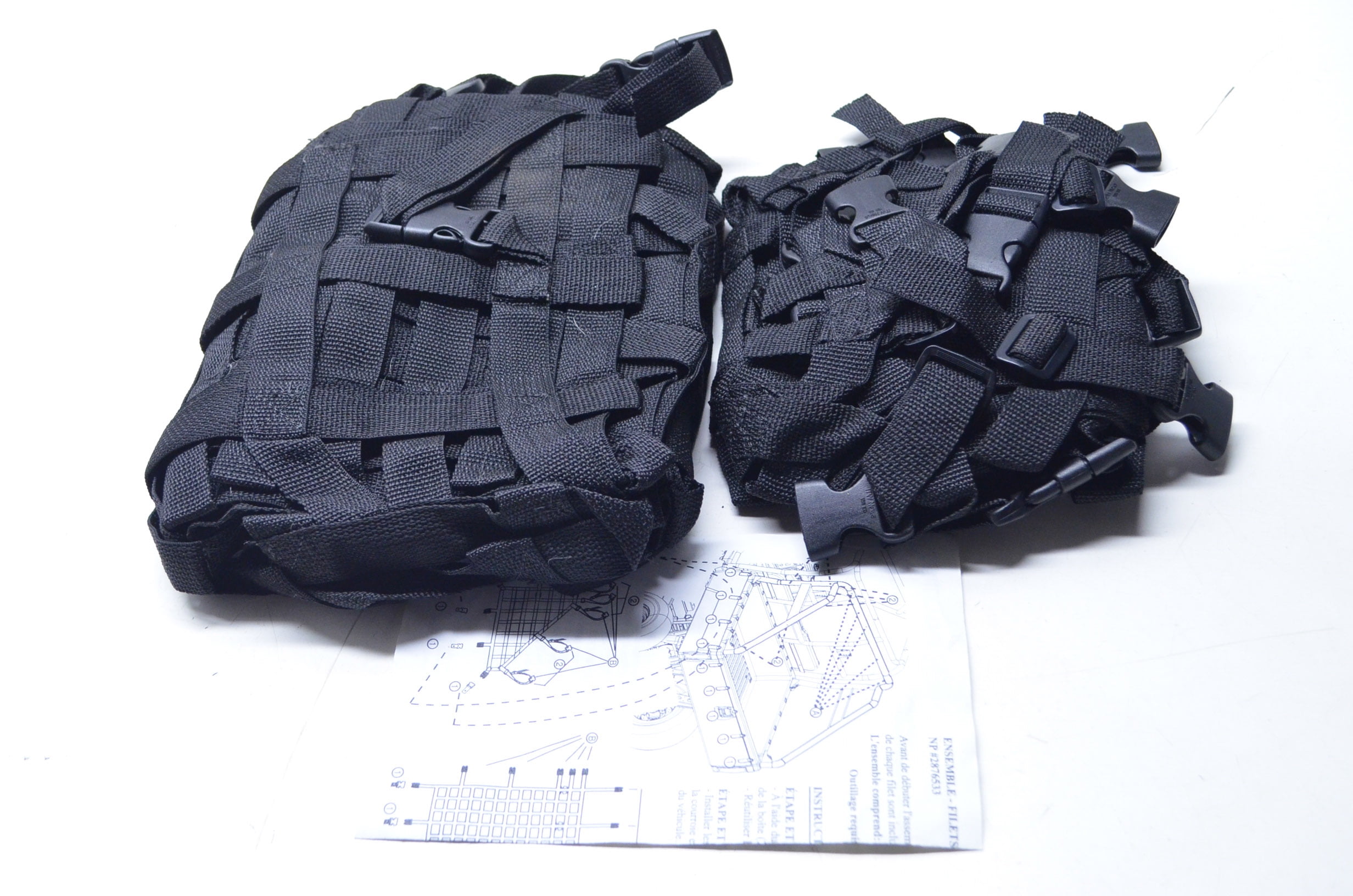 OEM Polaris 2876533 Ranger Extreme Box Rack Cargo Net Kit NOS - Walmart ...