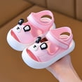 Baby Cartoon Open Toe Sandals for Boys Girls Wide Width Breathable Soft ...