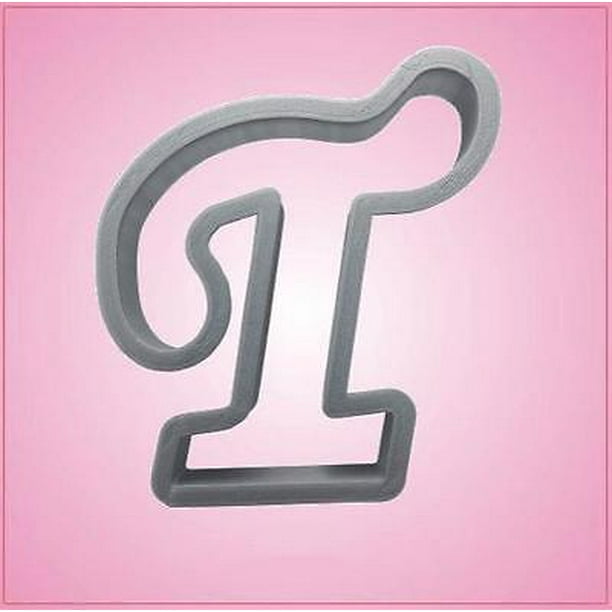 Cursive Letter T Cookie Cutter - Walmart.com