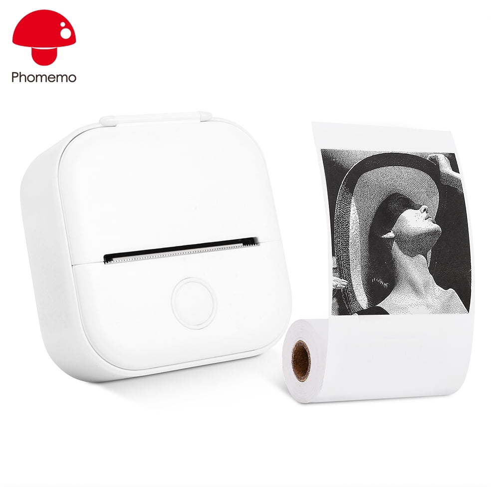 Phomemo T02 Mini Pocket Thermal Printer Wireless Bluetooth Photo Memo Wrong Question Printing ...