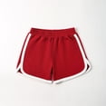 Dwellite Girls Shorts Trendy Mini Sports Short Elastic Waist Athletic ...