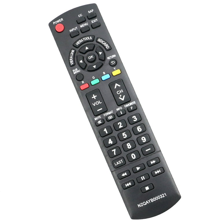 New N2QAYB000321 Replaced Remote Control fit for Panasonic 2009 LCD and ...