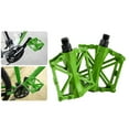 Metal Alloy Flat Platform Pedals Road Mountain Bike Pedal - Green ...