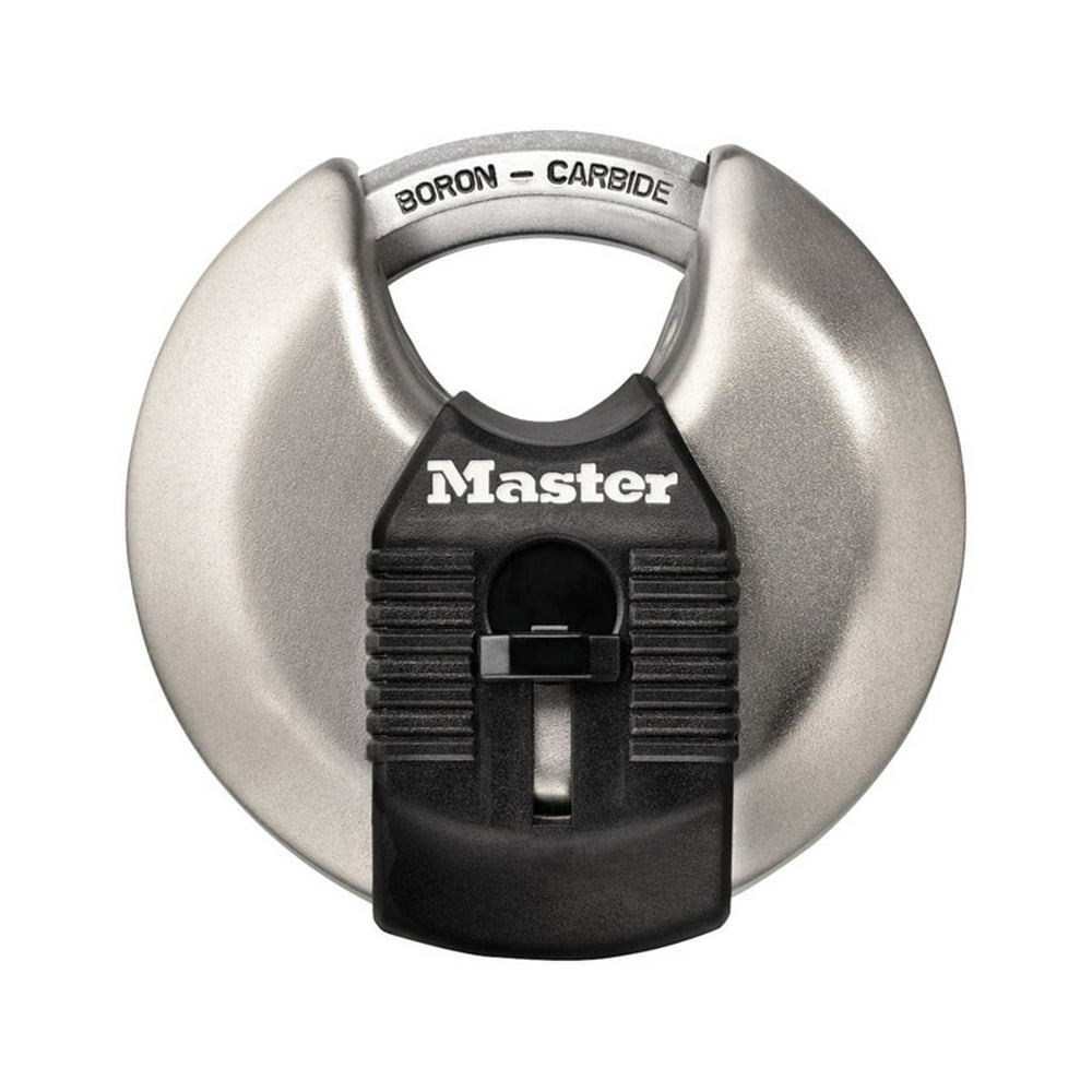 Master Lock 2-3/4" W Stainless Steel Dual Ball Bearing Locking Disk ...