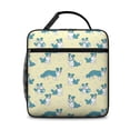 Border Collie and Polka Dot Insulated Lunch Bag Teens,Lunch Box for Men ...