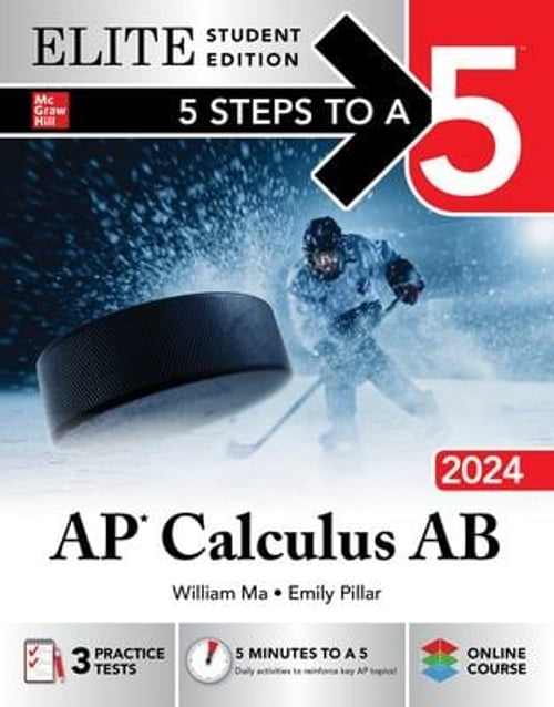 Pre-Owned 5 Steps to a 5: AP Calculus AB 2024 Elite Student Edition ...
