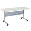Flip-Top Training Table, 48" x 24", Gray - Walmart.com