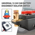 Disconnect for 12V/24V Batteries: Energy-Saving, Corrosion-Resistant ...