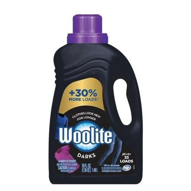 Woolite All DARKS Liquid Laundry Detergent, Midnight Breeze Scent, 50 ...