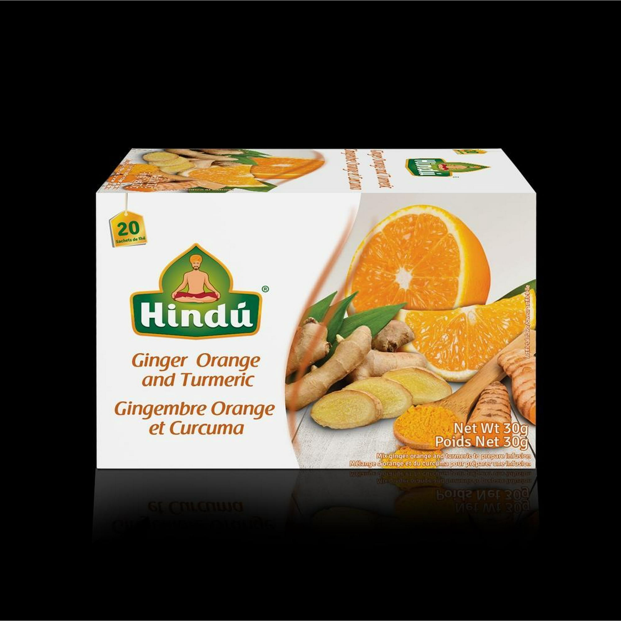 Click here for Hindu Ginger Orange Turmeric Tea 30gr 30gr prices