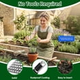 4 Pack 32" Metal Plant Trellis for Pots & Garden Beds, Rustproof ...
