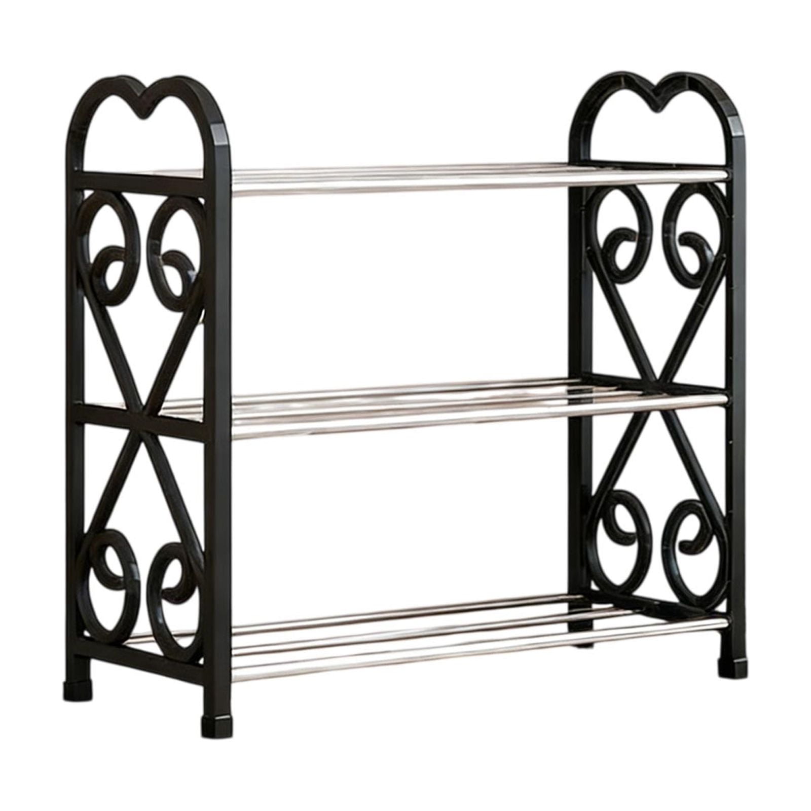 Click here for Leodye 1pcs 3-Tier Metal Shoe Rack Organizer Sturd... prices