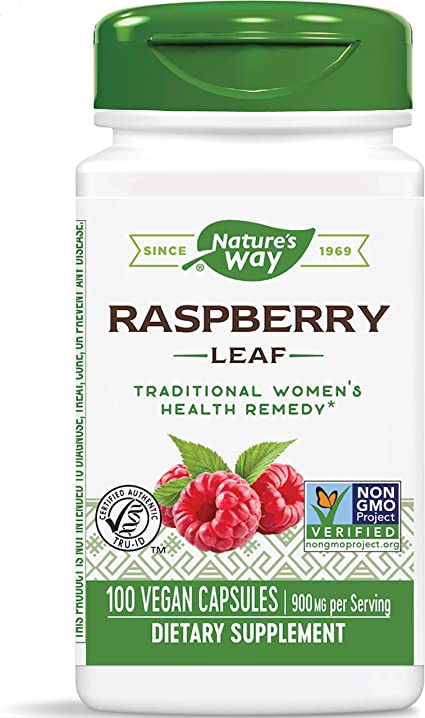 Nature's Way Red Raspberry Leaves 100 Capsules - Walmart.com