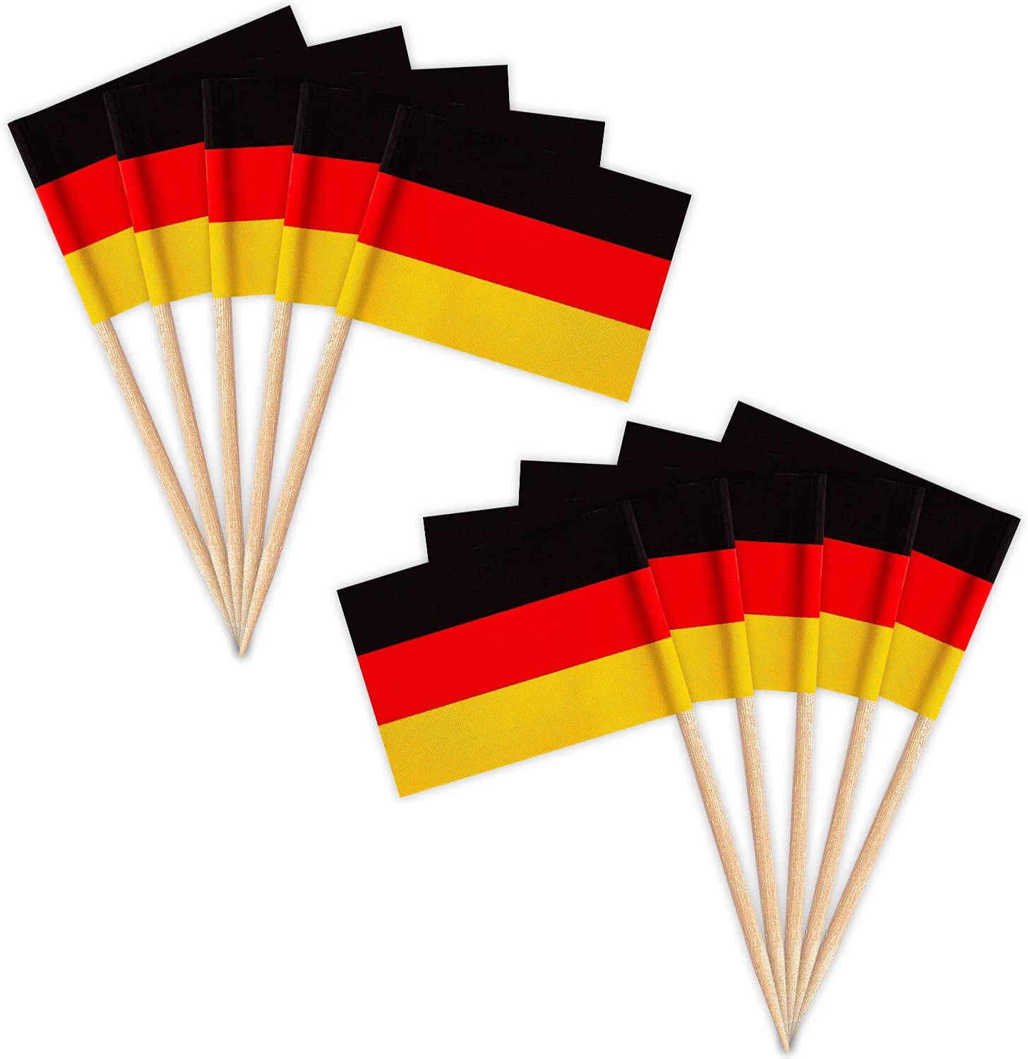 Germany Flag German Toothpick Flags,Small Mini Germany Cupcake Toppers ...