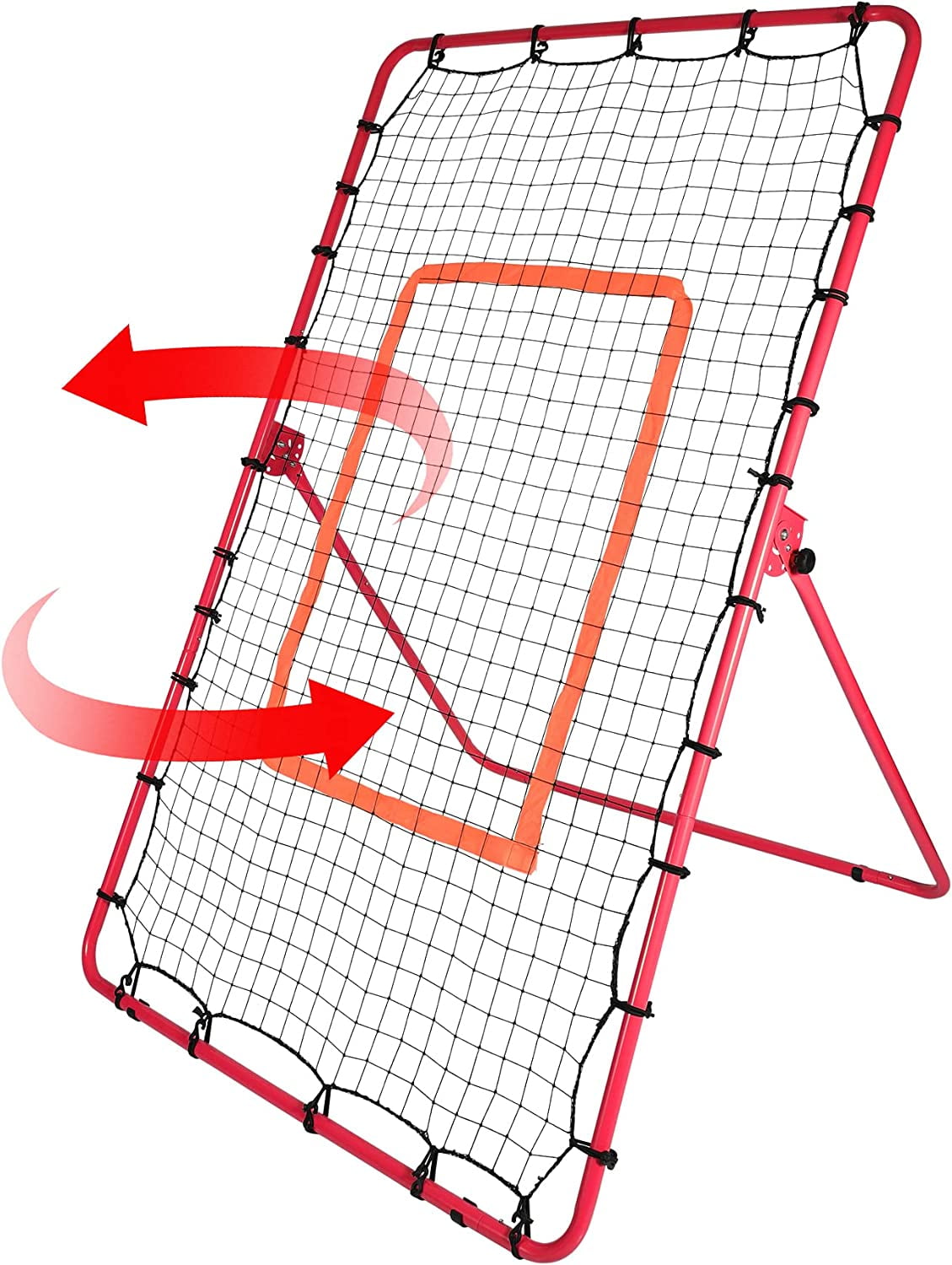 Lineslife Baseball Pitchback Rebound Net, Adjustable Angle Baseball ...