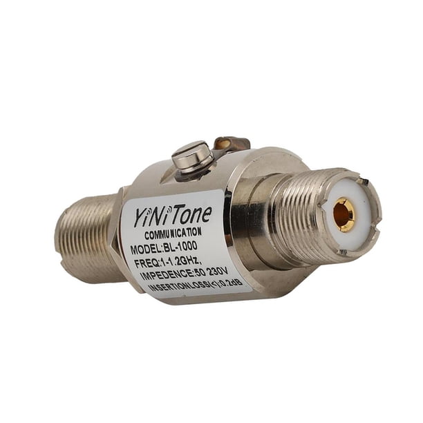 QualitChoice Bl-1000 UHF Female To UHF Female 200W Surge Arrester ...
