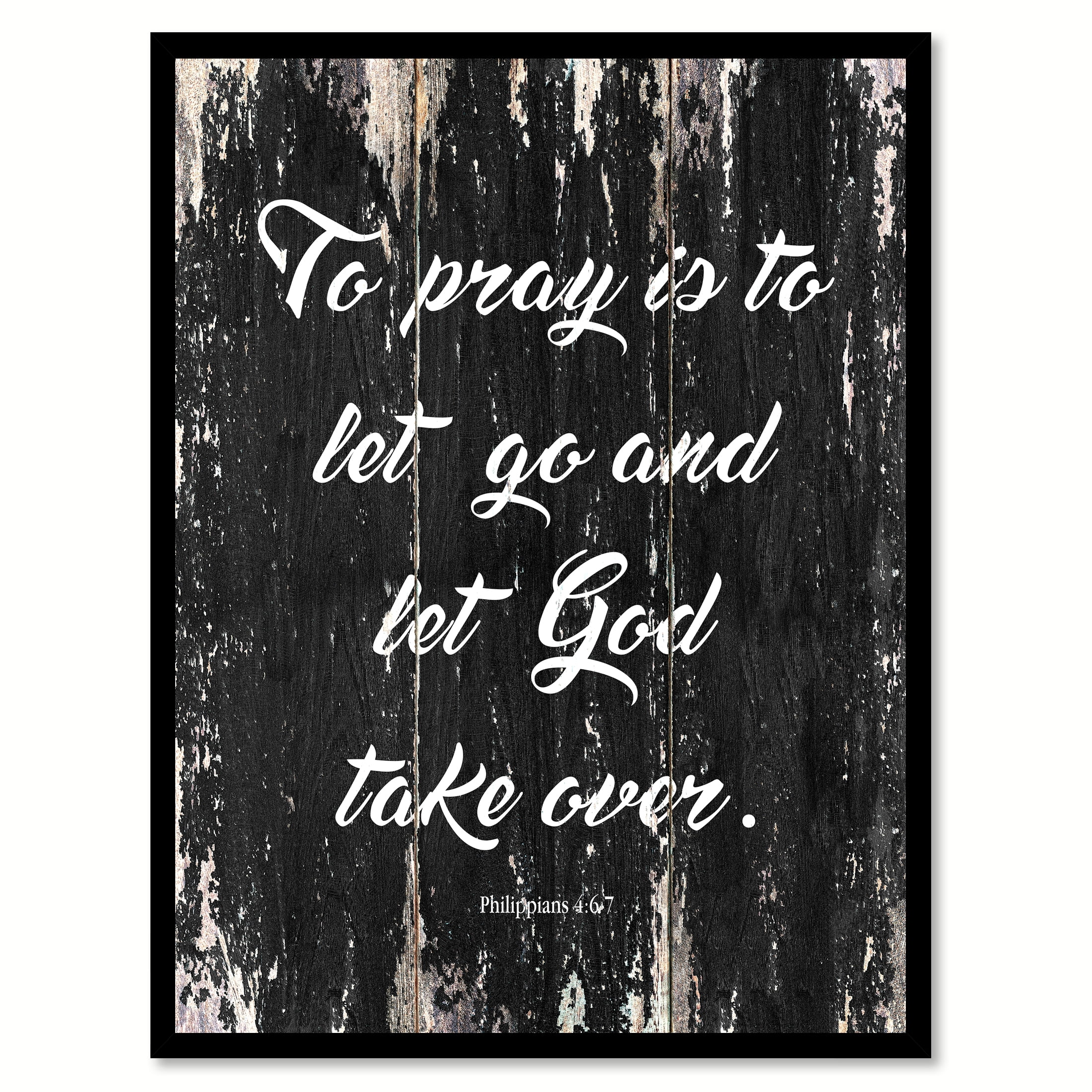 To Pray Is To Let Go & Let God Take Over - Philippians 4:6-7 Motivation ...
