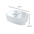 Command Shower Caddy with Water-Resistant Strips, Frosted, 1 Large ...