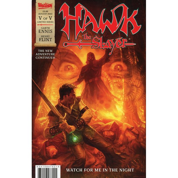 Hawk the Slayer #5 VF ; Rebellion Comic Book - Walmart.com