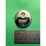 Stainless Steel 316 Round Pad Eye 1/4" 6mm (1.5" 40mm diameter) Marine ...